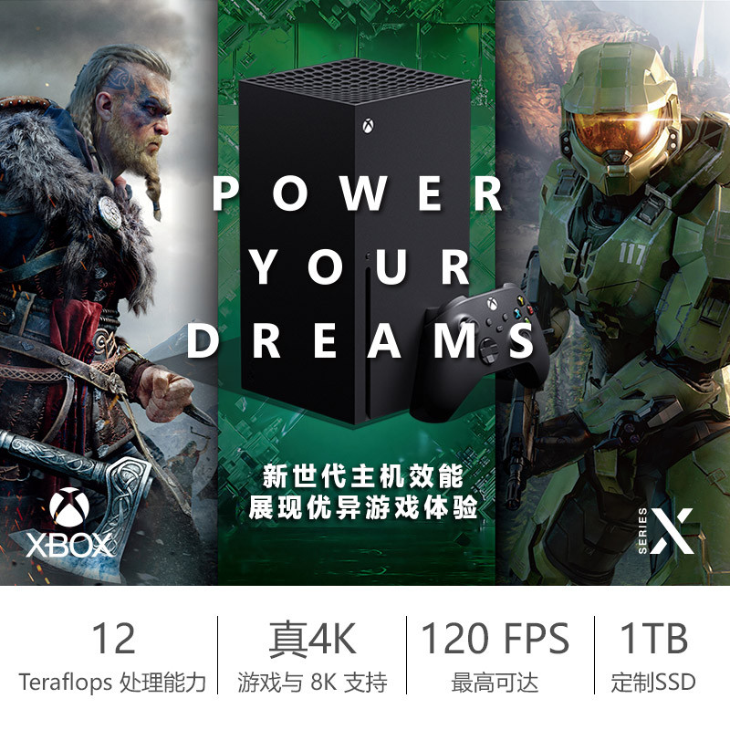 Microsoft Xbox Series X/S Game Console XSX Next Generation TV 4K Home ...