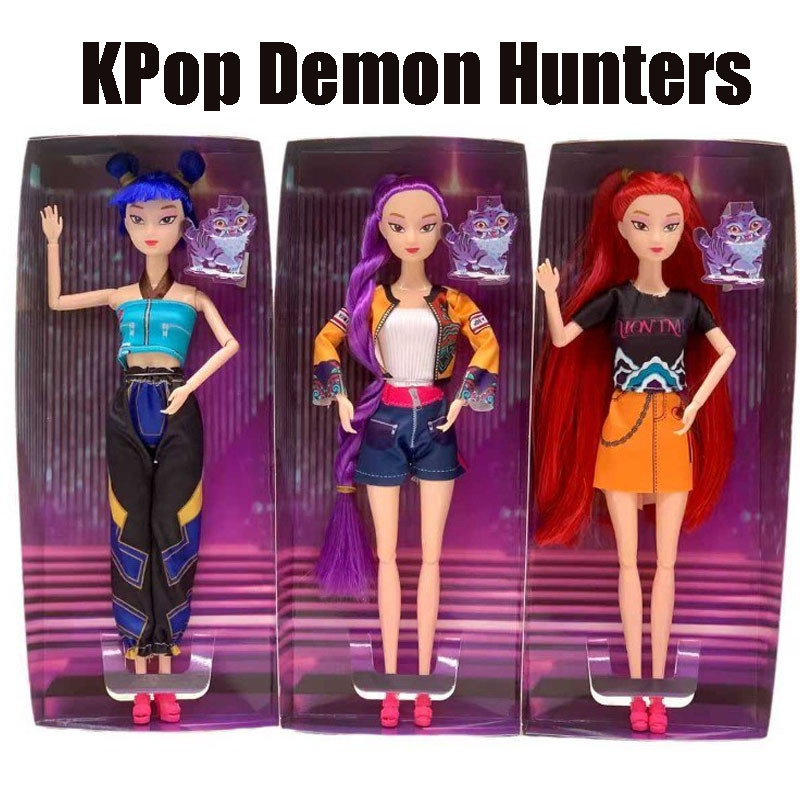 KPop Demon Hunters Rumi Action Figure Zoey Mira Movable Joint Model Toys | Shopee Malaysia