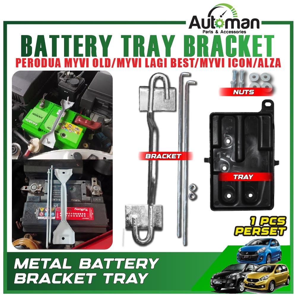 Battery Bracket Tray Holder Perodua Alza 2009 - 2021 Myvi Lagi Best ...