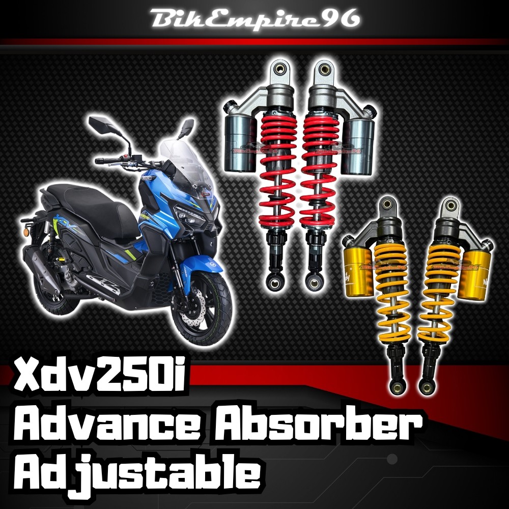 WMoto XDV250i Advance Absorber Shocks Absorbers Double Adjustable ...