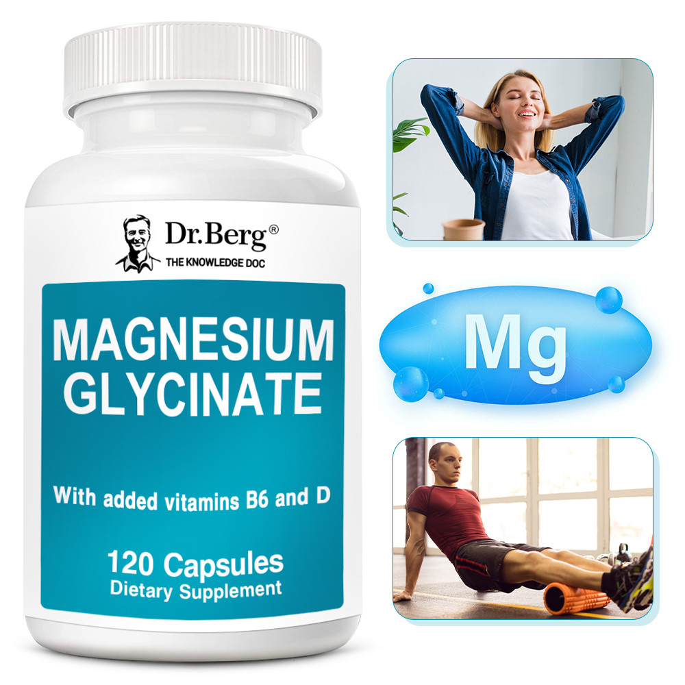 Highly Absorbable Magnesium Glycinate Chelate, Supports Heart Health ...