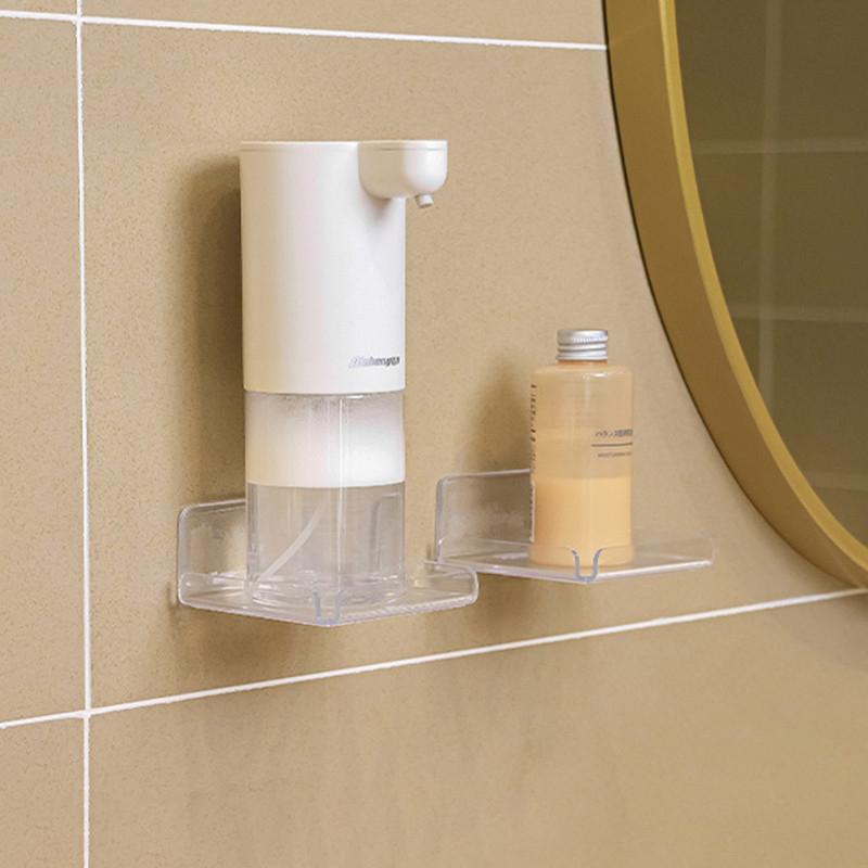 FAMY 1/2pcs Wall Shelves Acrylic Storage Rack Small Clear Shelf Display ...