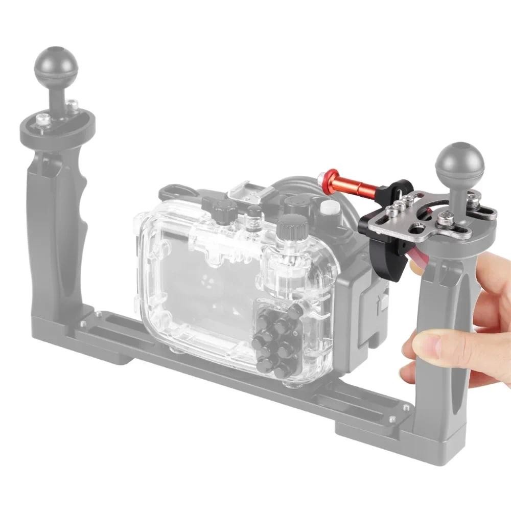 Shutter Trigger Extension Lever Extend Mount Adapter For Underwater ...