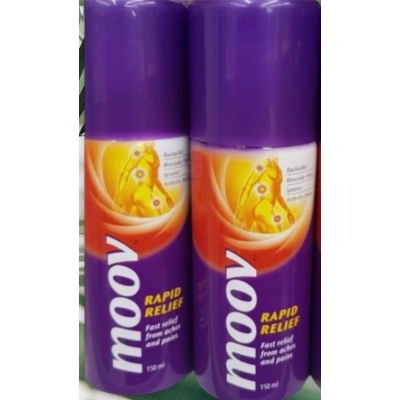 MOOV Spray RAPID FAST PAIN RELIEF PAIN 150 ML READY STOCK in Malaysia | Shopee Malaysia