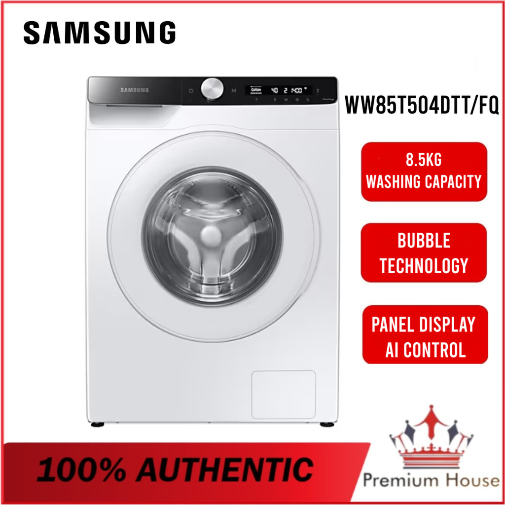 Samsung 8.5kg Front Load Washer Washing Machine With Ai Ecobubble ...