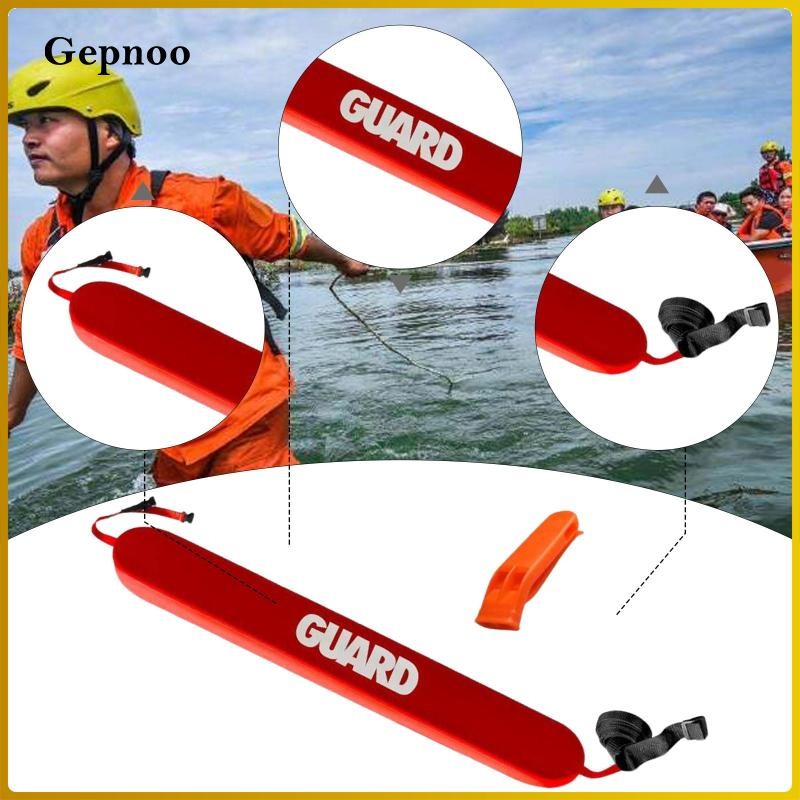 Gepnoo Rescue Tube Marker Buoy Nbr Portable Rescue Float Floatation ...