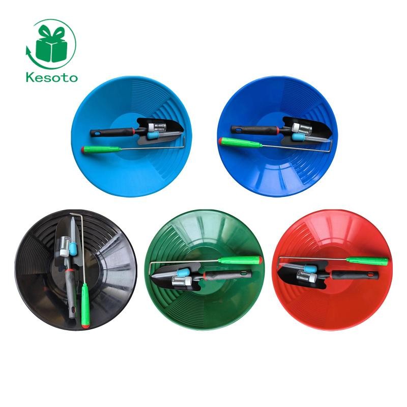 Kesoto Gold Panning Pan Gold Panning Basin with Bottle and Tube ...