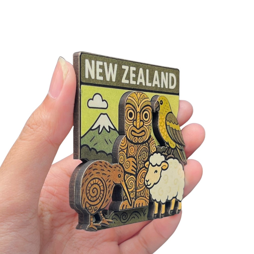New Zealand MDF Refrigerator Magnet Souvenirs, New Zealand Souvenirs ...