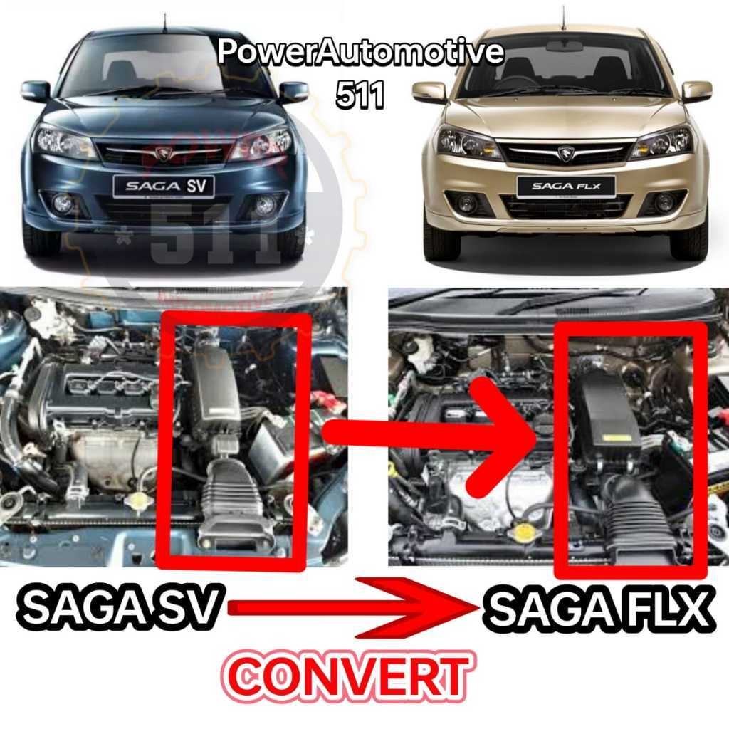 Proton Saga SV Convert Saga FLX Air Filter Housing Cover Upper / Lower ...