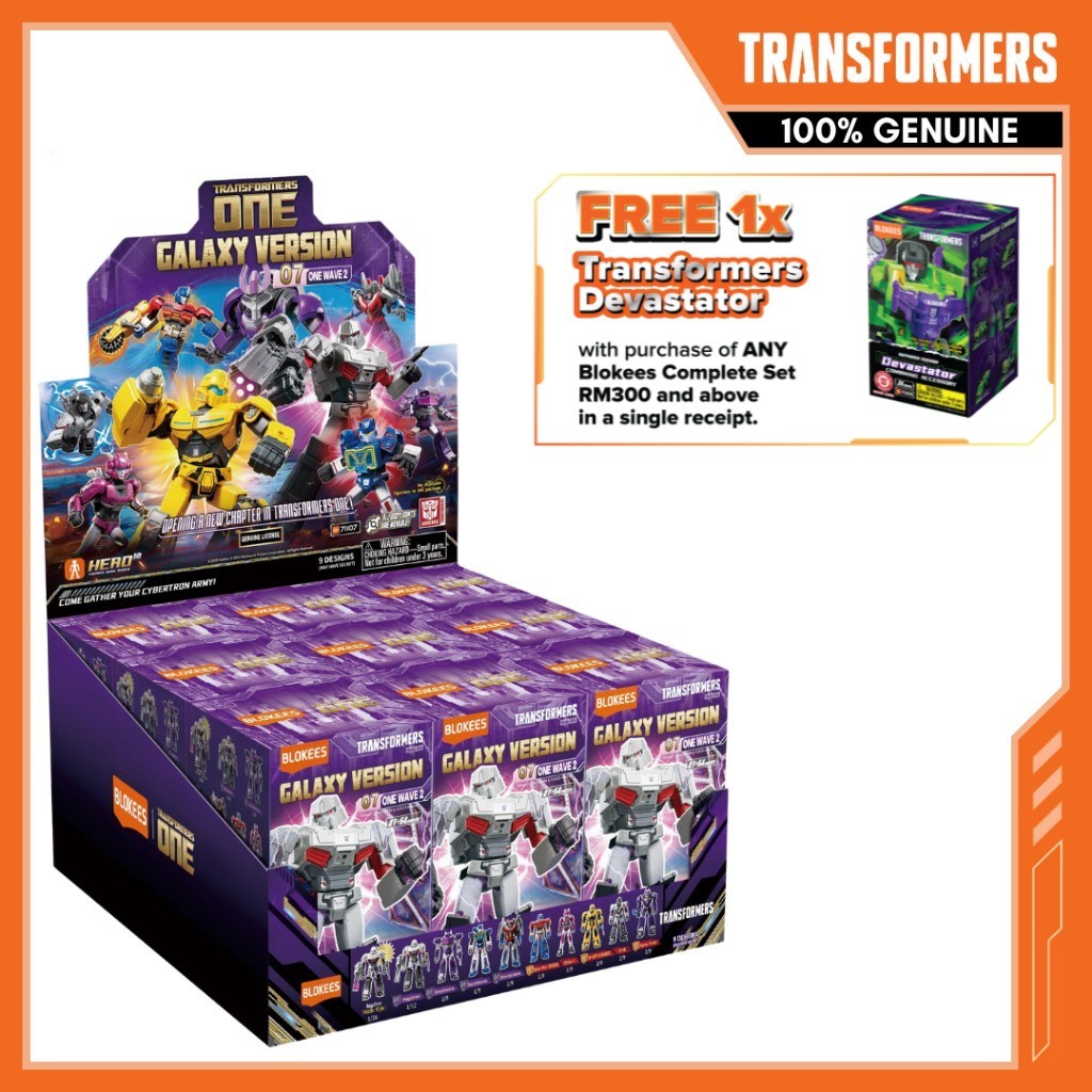 (Set Lengkap) Kotak Mainan Misteri - (Complete Set) Blokees ...