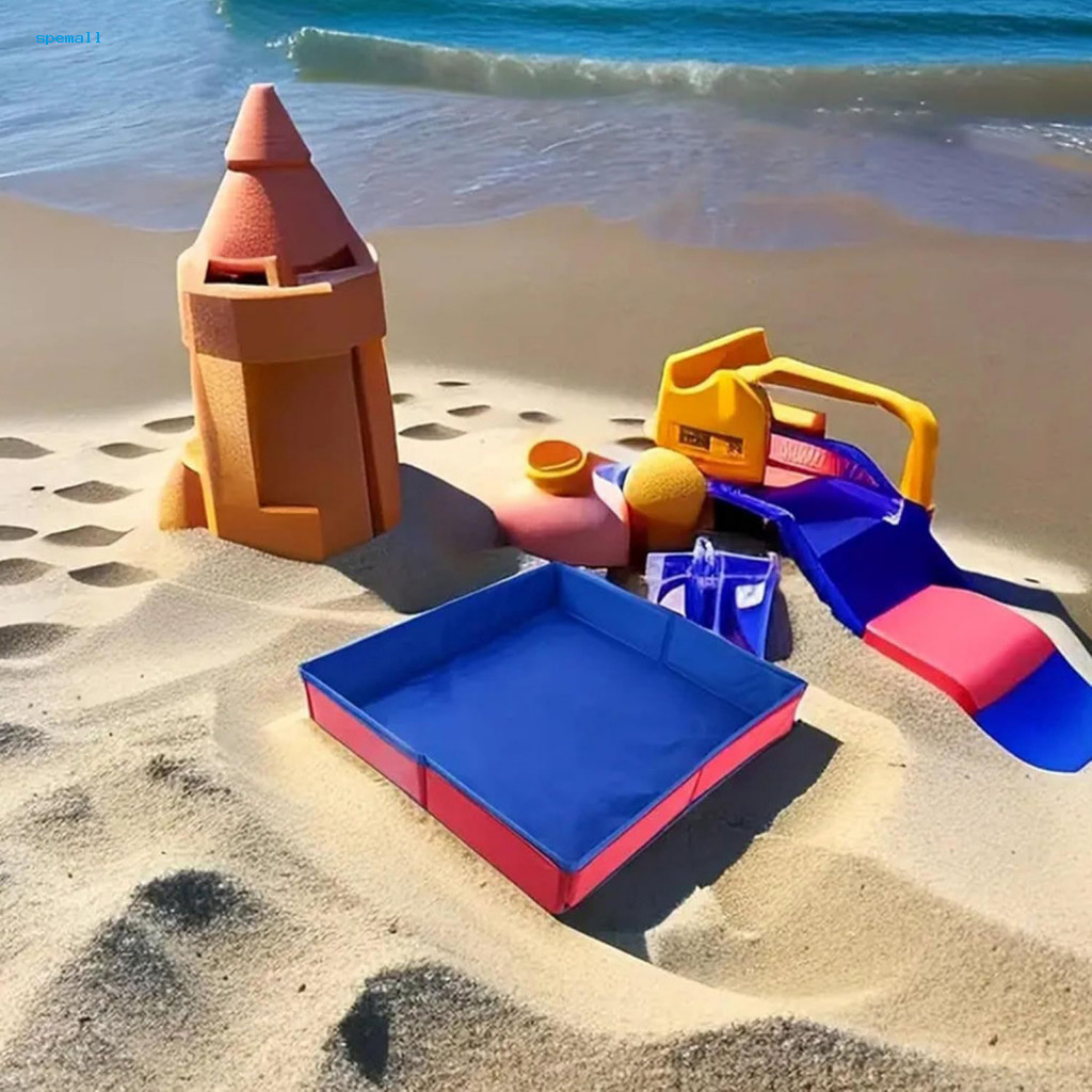 Portable Sand Play Set Foldable Sand Pit for Kids Portable Foldable Pvc ...