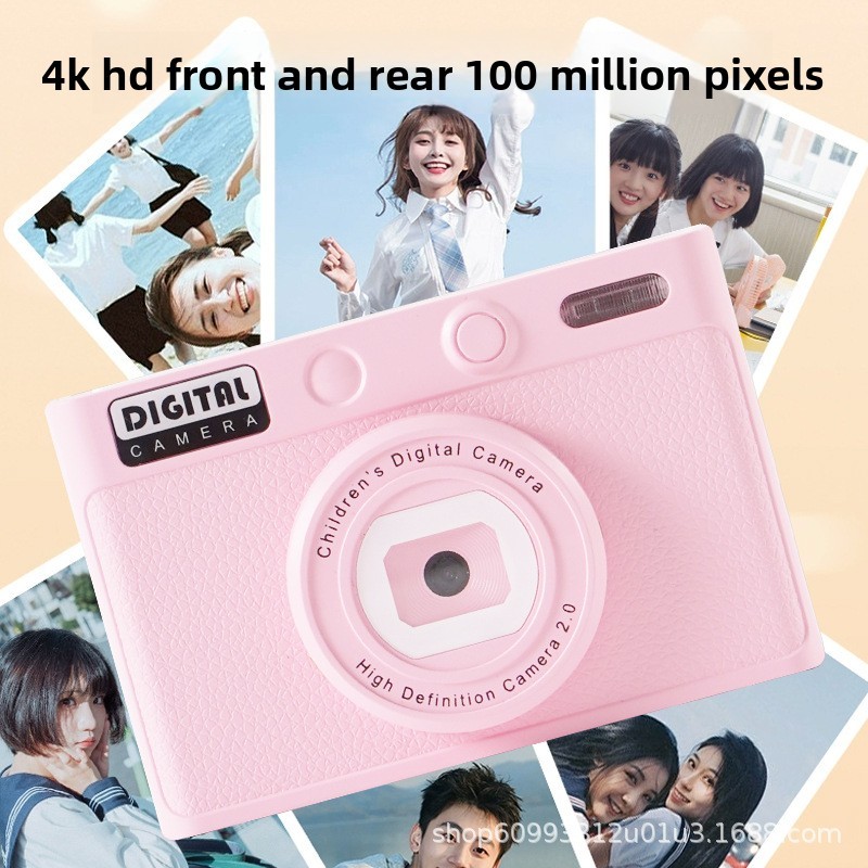 HD High Pixel Retro Digital Camera Selfie Portable Student Campus ...
