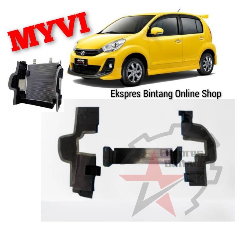 (Set Lengkap) Perodua Myvi 2011-17 Condenser Myvi Lagi Best / icon 1.3 ...