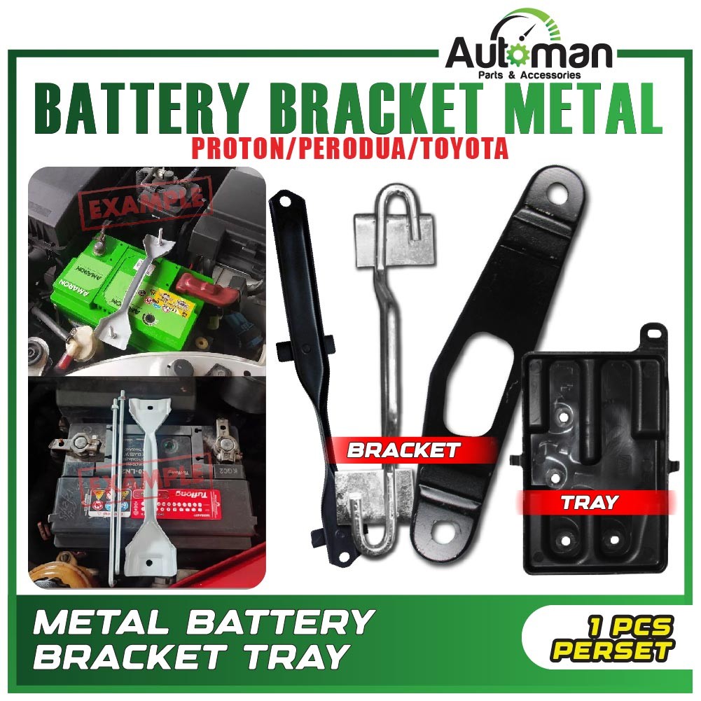 Battery Bracket Tray Holder Proton Saga Wira Gen2 Kancil Myvi Alza ...