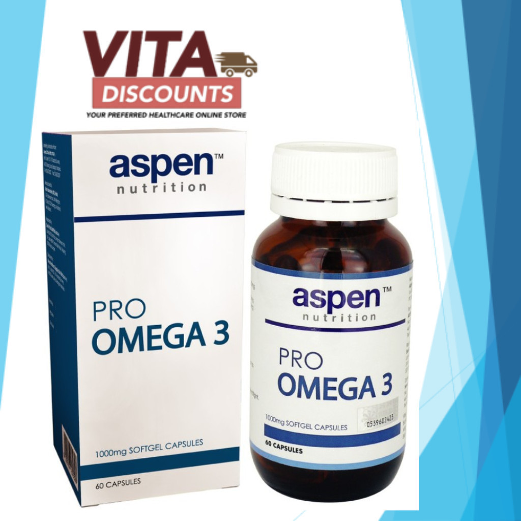 ASPEN NUTRITION PRO OMEGA 3 CAPS 60S EXP10/2026 | Shopee Malaysia