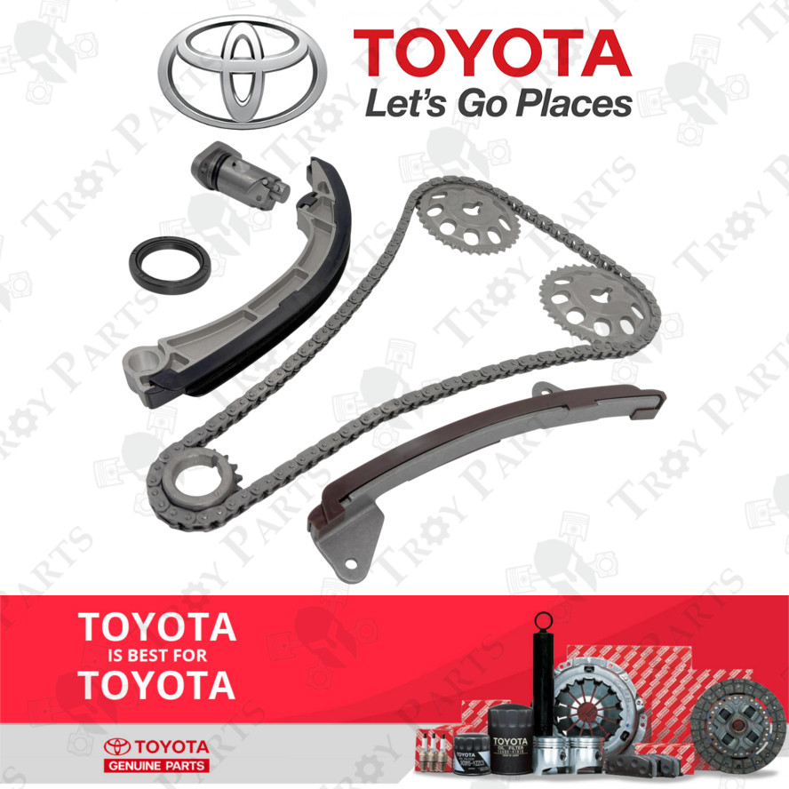 (8pc) Toyota Timing Chain Kit Set 13506-22030 for Corolla Altis 1.6 1.8 ...