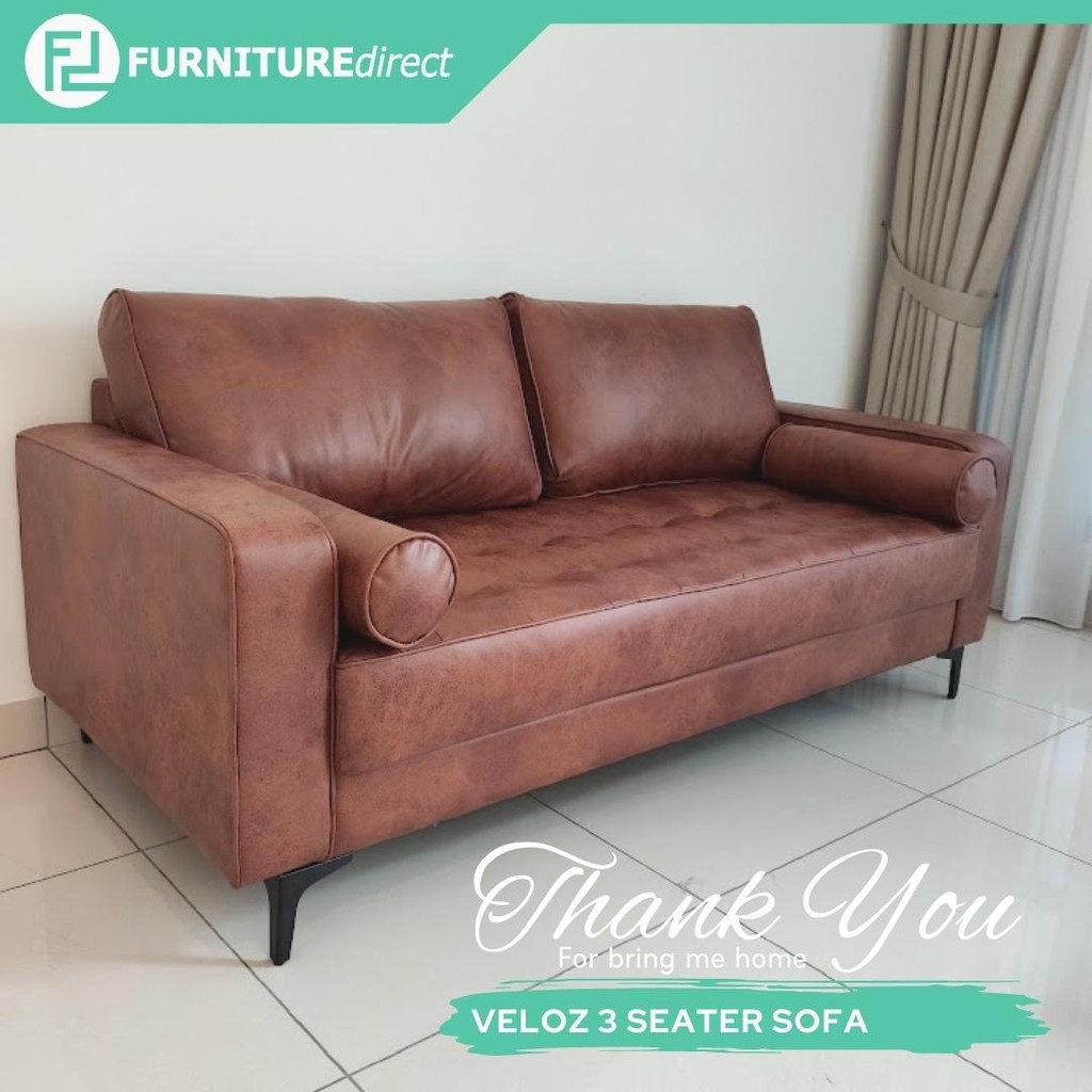 Furniture Direct VELOZ sofa 3 seater sofa murah home furniture 沙發 ...