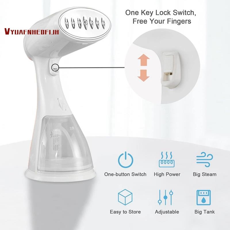 Hand-Held Steamer for Clothes Portable Clothes Steamer with 300Ml Tank ...