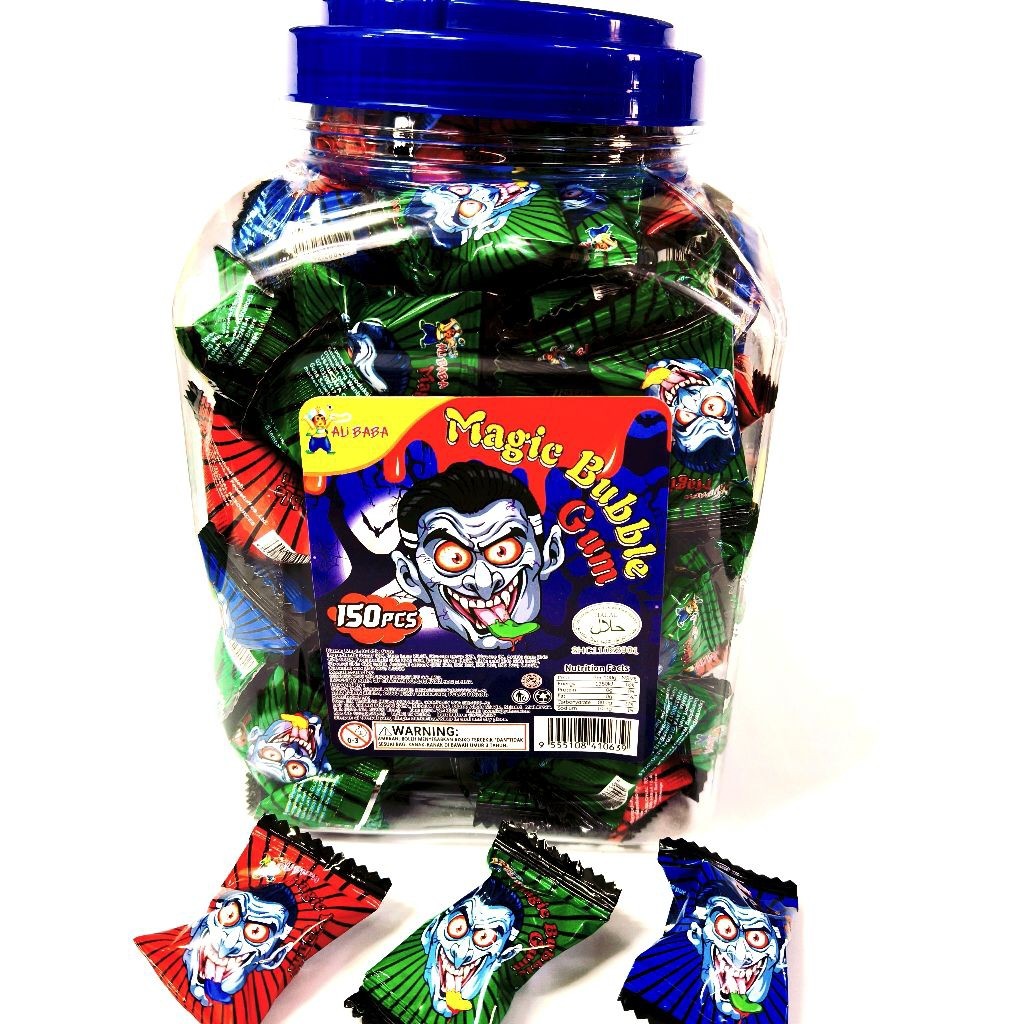 Alibaba Hantu Gula Getah / Magic Bubble Gum (150pcs) | Shopee Malaysia