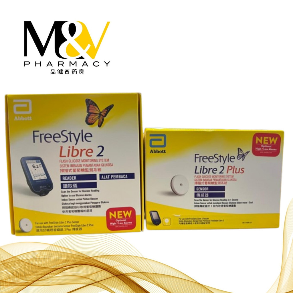 [NEW VERSION 2] FREESTYLE LIBRE 2 FLASH GLUCOSE MONITORING SYSTEM ...