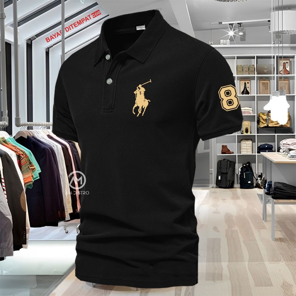 Budget-Friendly Daily F169 Distro Collar Polo | GIORDNO Collar Polo ...