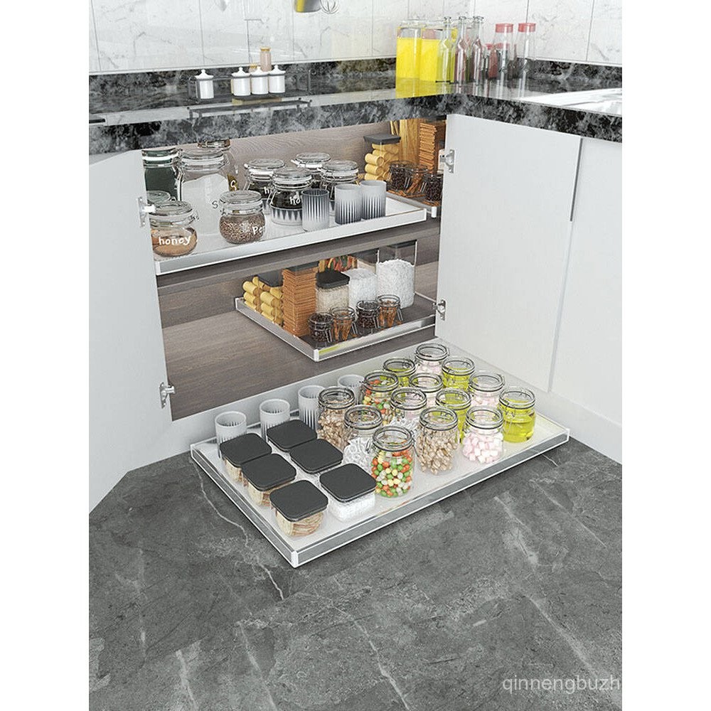 Household Shoe Cabinet Bottom Modified Tray Universal Wheel Storage ...