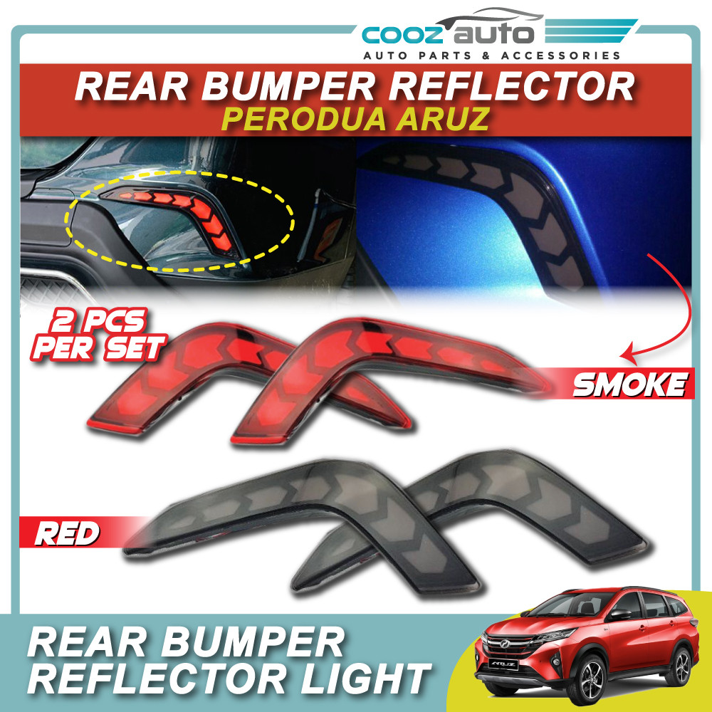 Perodua Aruz Rear Bumper Lamp Reflector Brake Light LED DRL Signal ...