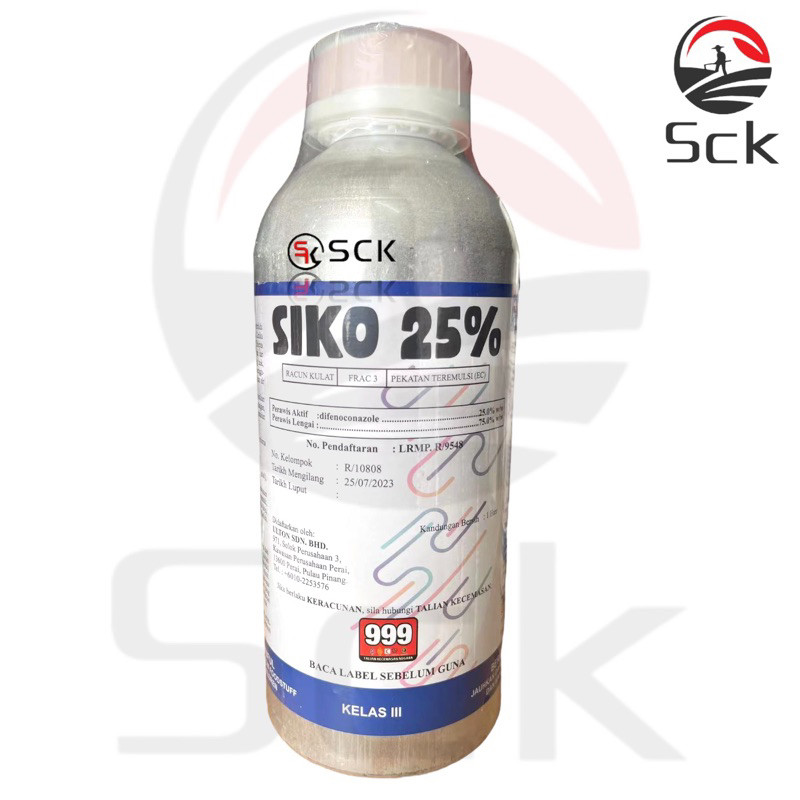 SIKO 25% 1Liter/Score Racun kulat/Difenoconazole/Sama dgn Score/Sikor ...