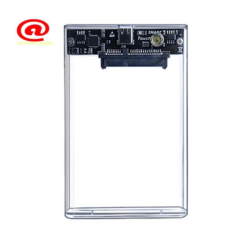 Type C HDD Enclosure 2.5 Inch SSD Hard Drive Case External Enclosure ...