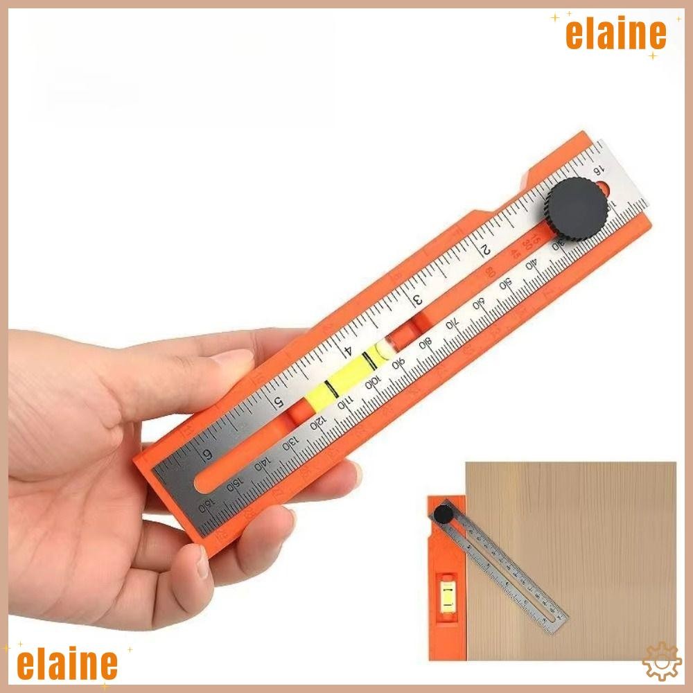 ELAINE Foldable Marking Ruler, Adjustable Protractor Tools Foldable ...