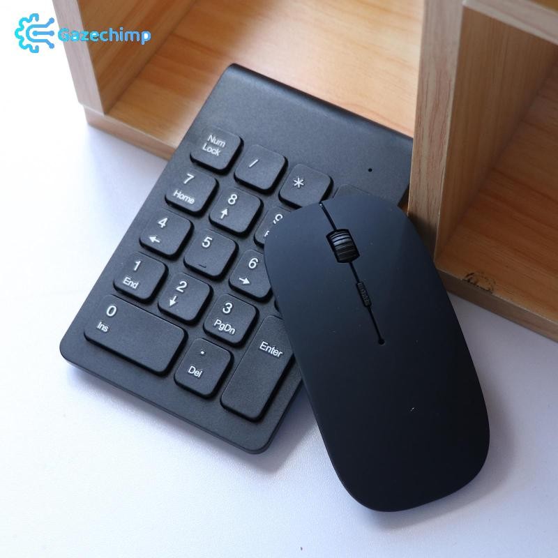 [Gazechimp] Numeric Keypad Wireless Number Pad with Mouse for Laptop ...