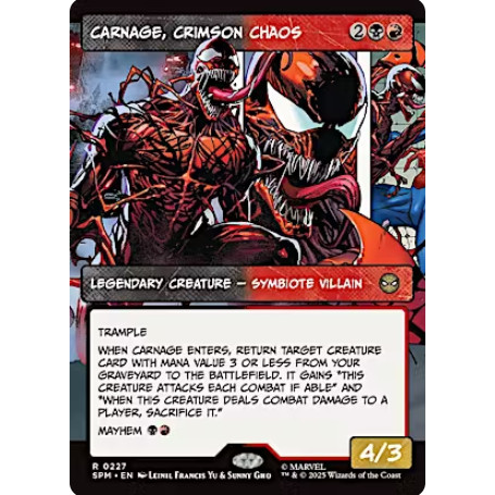 Magic the Gathering - Marvel's Spider-Man - Carnage, Crimson Chaos ...