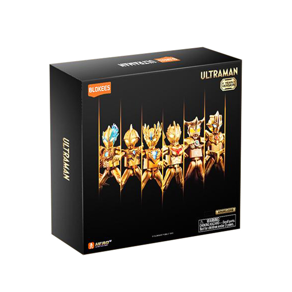 Blokees Ultraman X Yearly Version 2025 Golden Model Figures 73325 ...