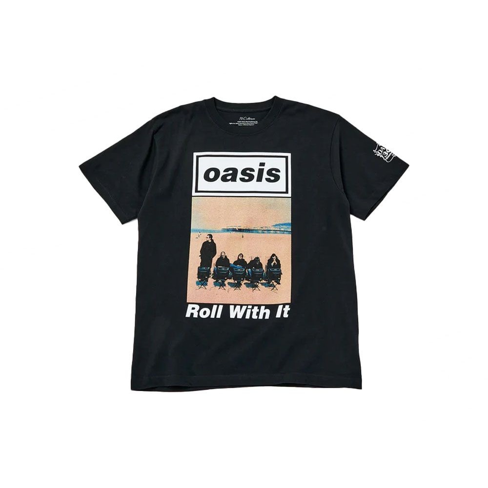 ADAM ET ROPE x Oasis 10Culture 30th Anniversary TSH Black Unused ...
