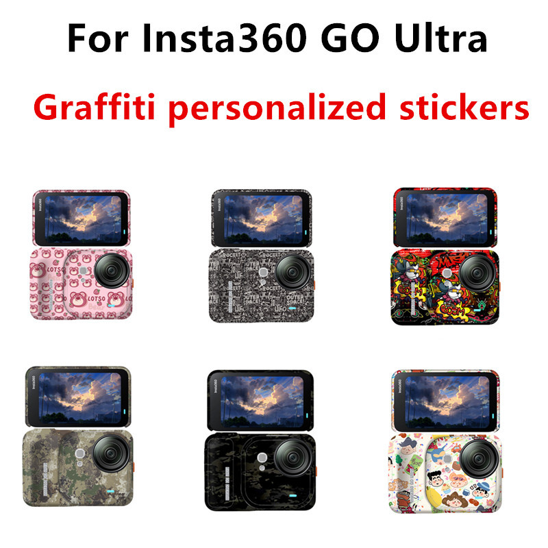 Graffiti Personalized Stickers For Insta360 GO Ultra Sticker ...