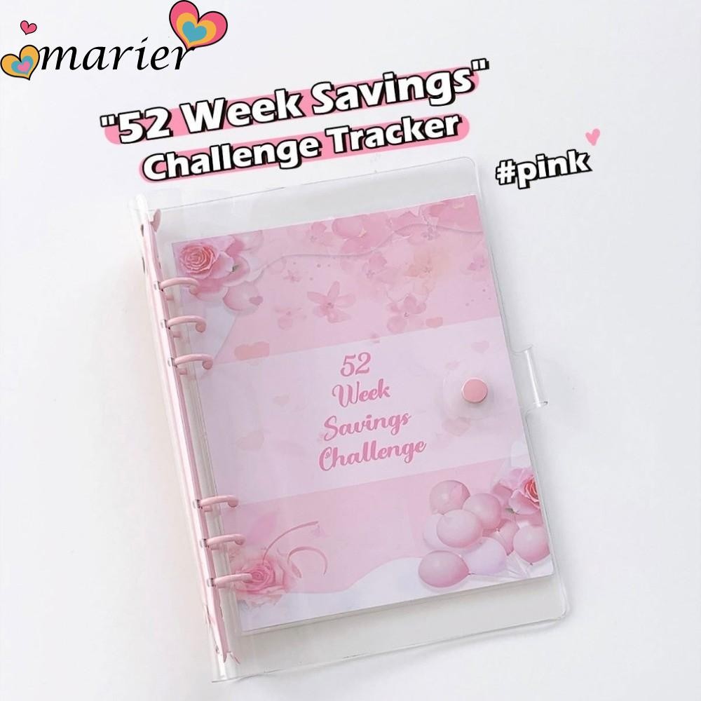MARIER Money Collection Book, with 13 Sheet Inner Save Money 52 Week ...