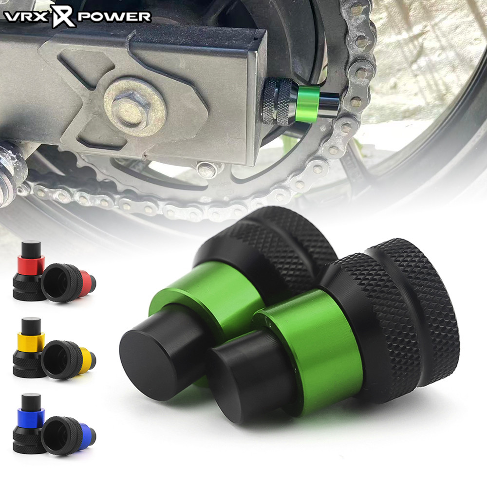 For KAWASAKI NINJA400 Z400 ZX25R ZX4RR CNC Rear Fork Adjuster Screw ...