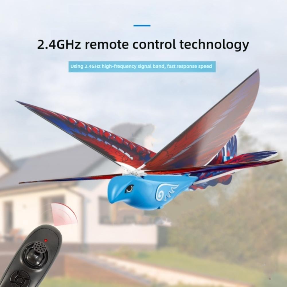 New Remote-controlled Flying Bird Toy Electric Bird With Flapping Wings ...