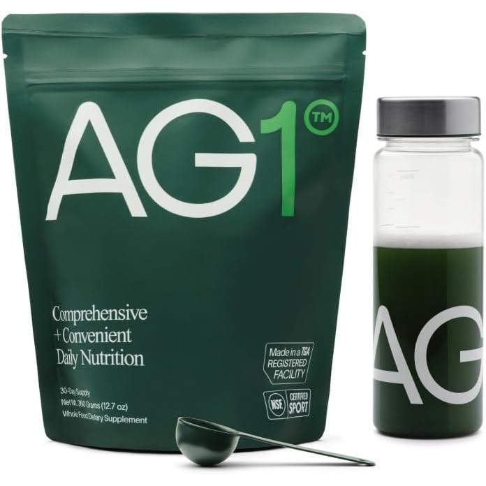 AG1 Greens Powder Supplement | Improve Gut Health | Multivitamin ...