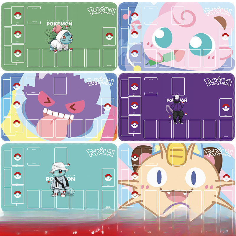 【PTCG Custom Playmat】Pokemon Card Game Battle Mat DIY Design, Single ...