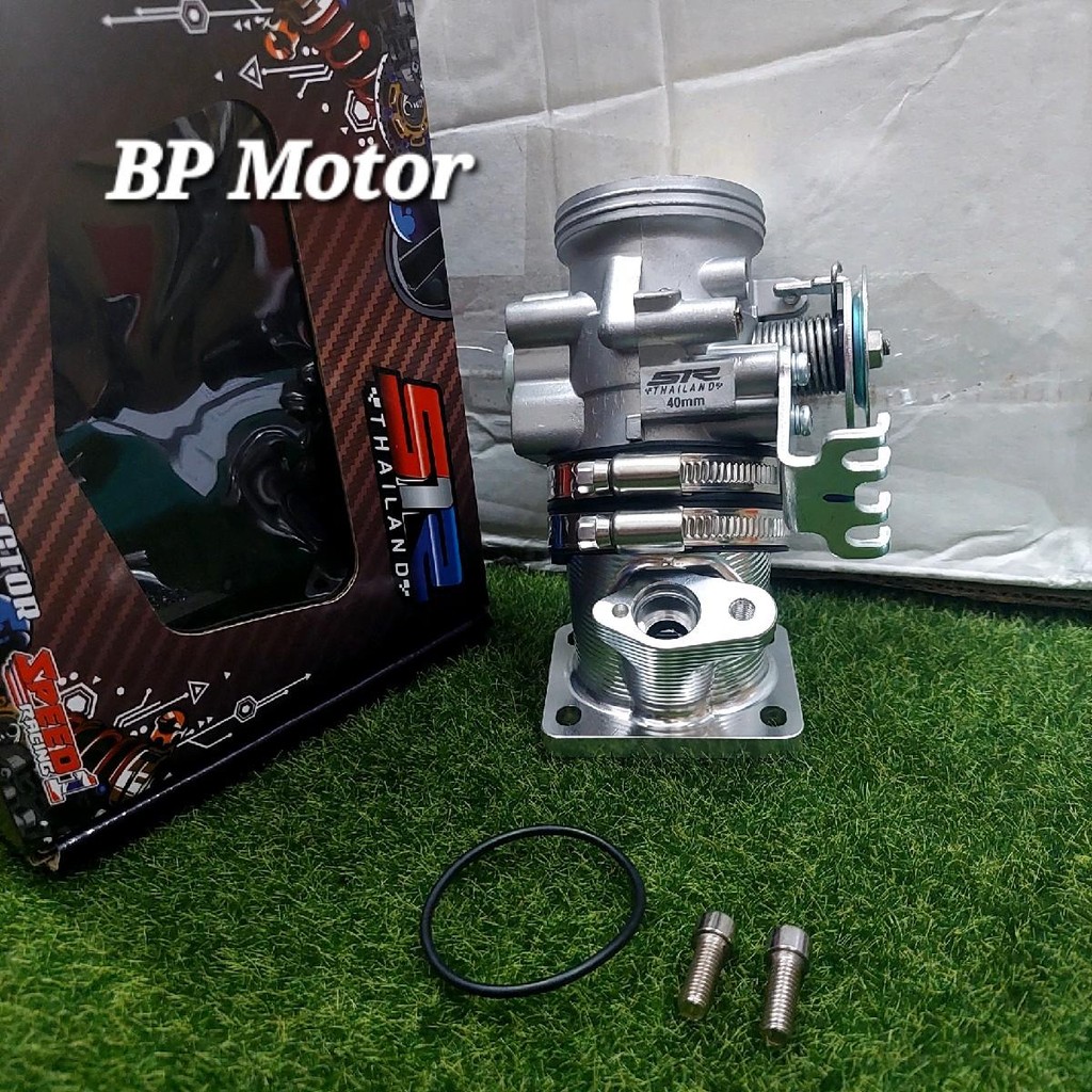 RACING THROTTLE BODY DOUBLE INJECTOR ( OVEL SHAPED) Y15/Y15ZR/LC135 ...