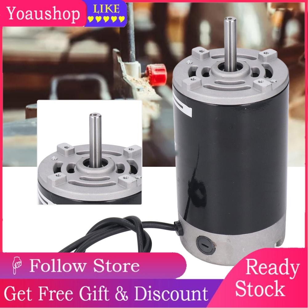 yoaushop 750W Mini Lathe Motor 6000RPM High Speed Metal Electric with ...