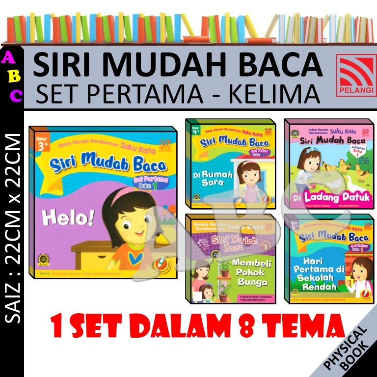 BUKU CERITA : SIRI MUDAH BACA SET PERTAMA | SET KEDUA | SET KETIGA ...