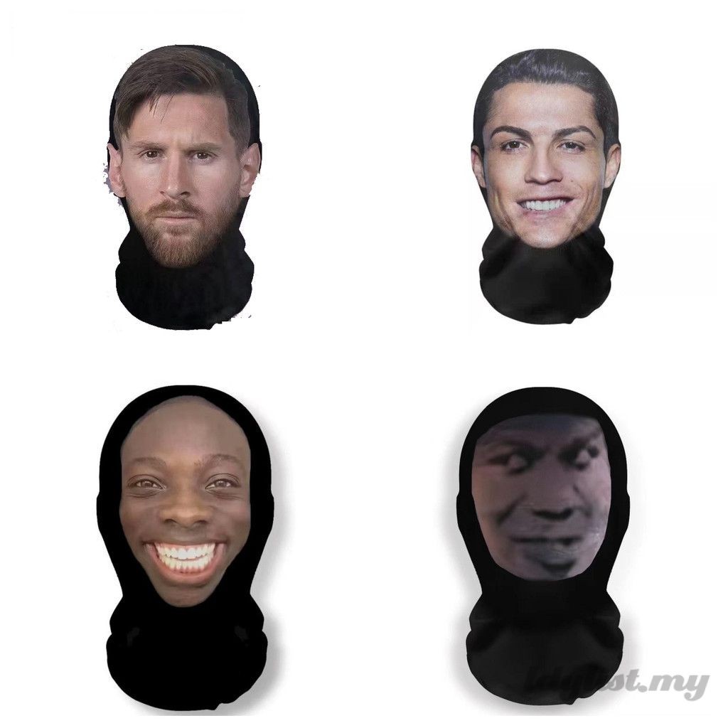 ღ Fashion Superstar Celebrity Mask Full Face Visiable Elastic Mesh ...