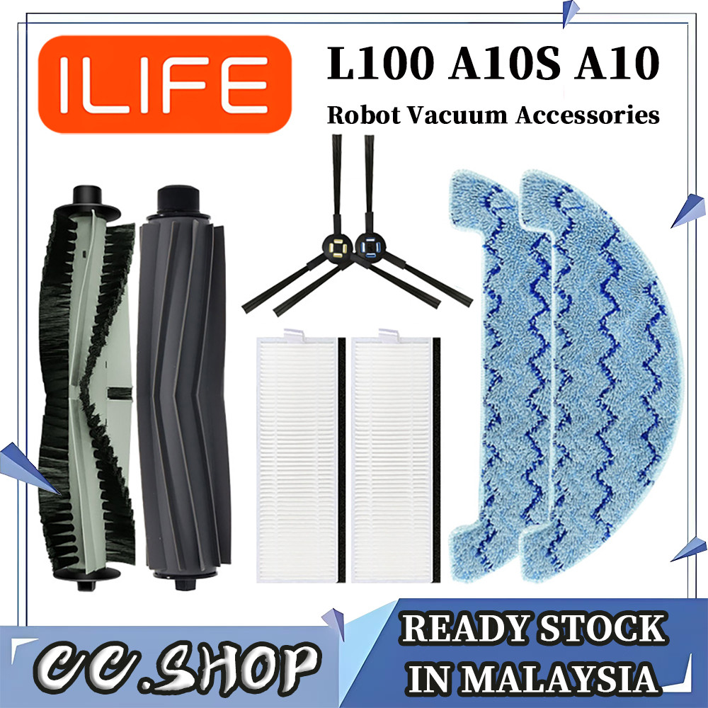Compatible Replacement Parts for ILIFE L100, A10S & A10 Robot Vacuums ...