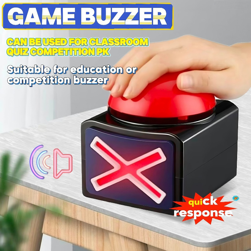 [READY STOCK] Gift battery Game Answer Buzzer Alarm Button With Sound ...