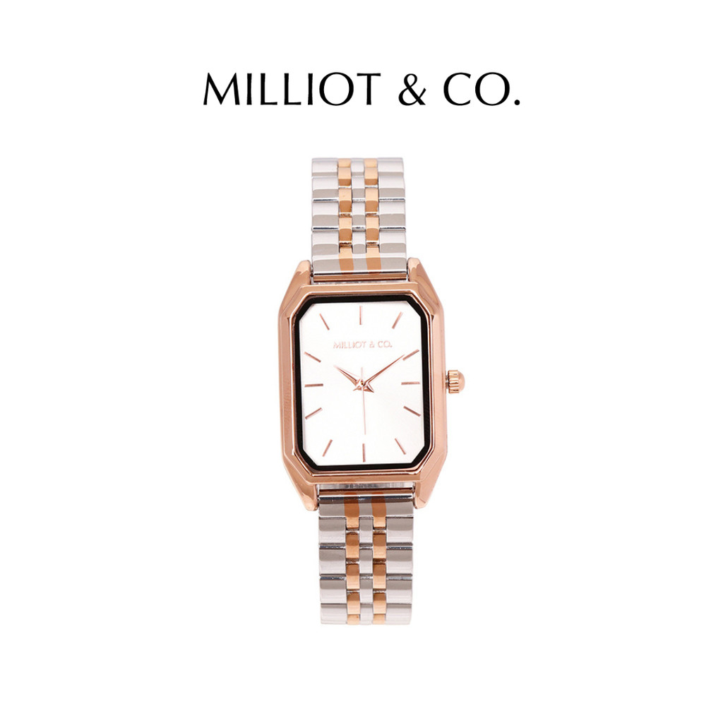 Milliot & Co Norene Stainless Steel Strap Analog Watch | Shopee Malaysia