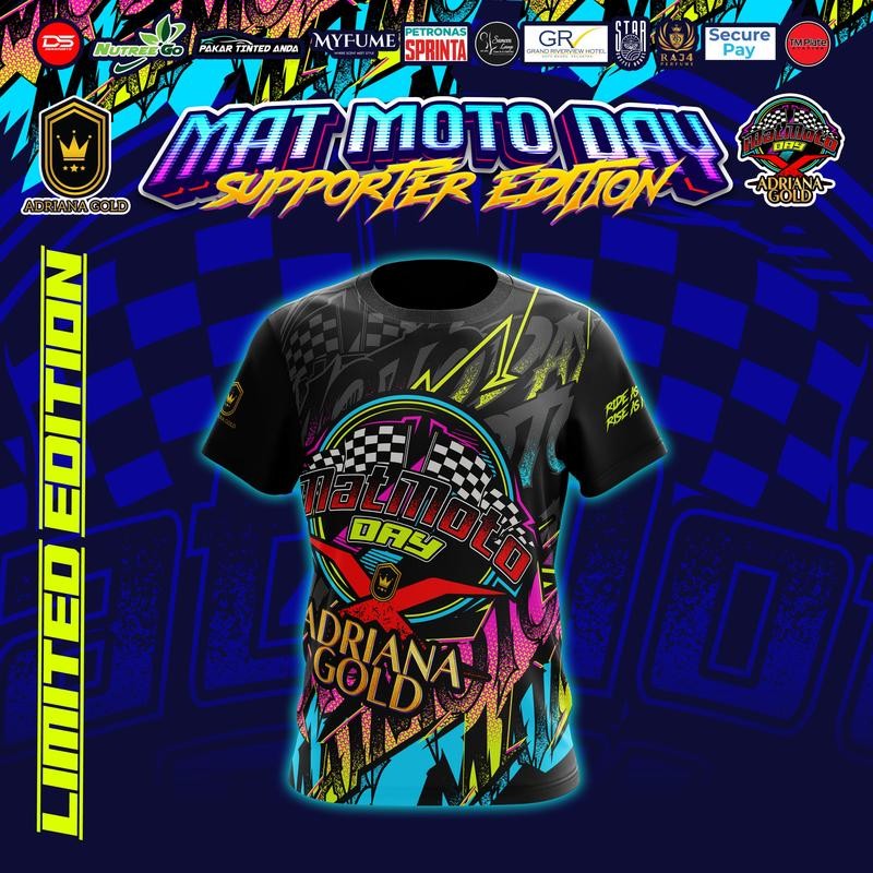Baju Official Mat Moto Day sprt - 500 unit sahaja | Shopee Malaysia