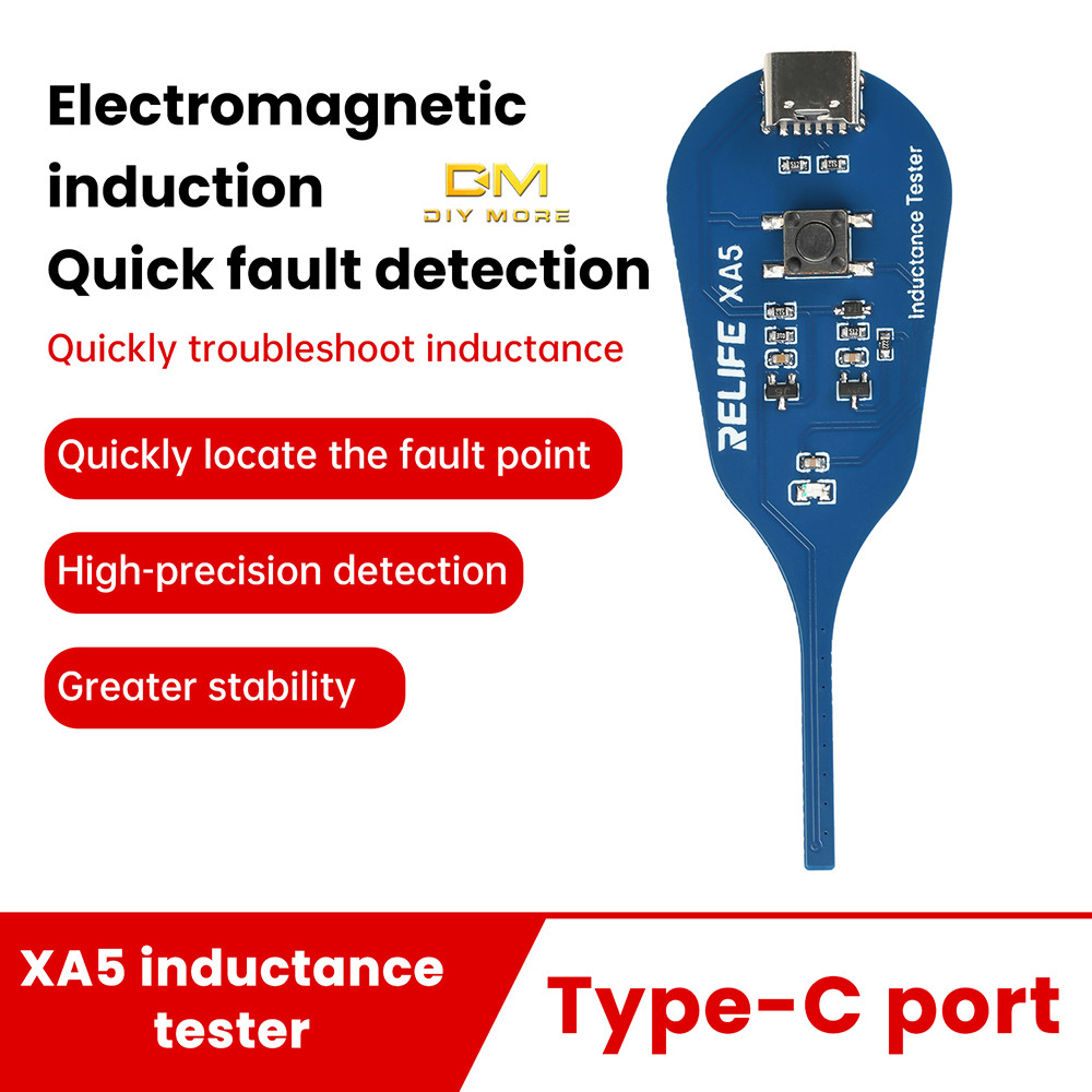 DIYMORE XA5 Inductor Tester Motherboard Coil Tester Electromagnetic ...