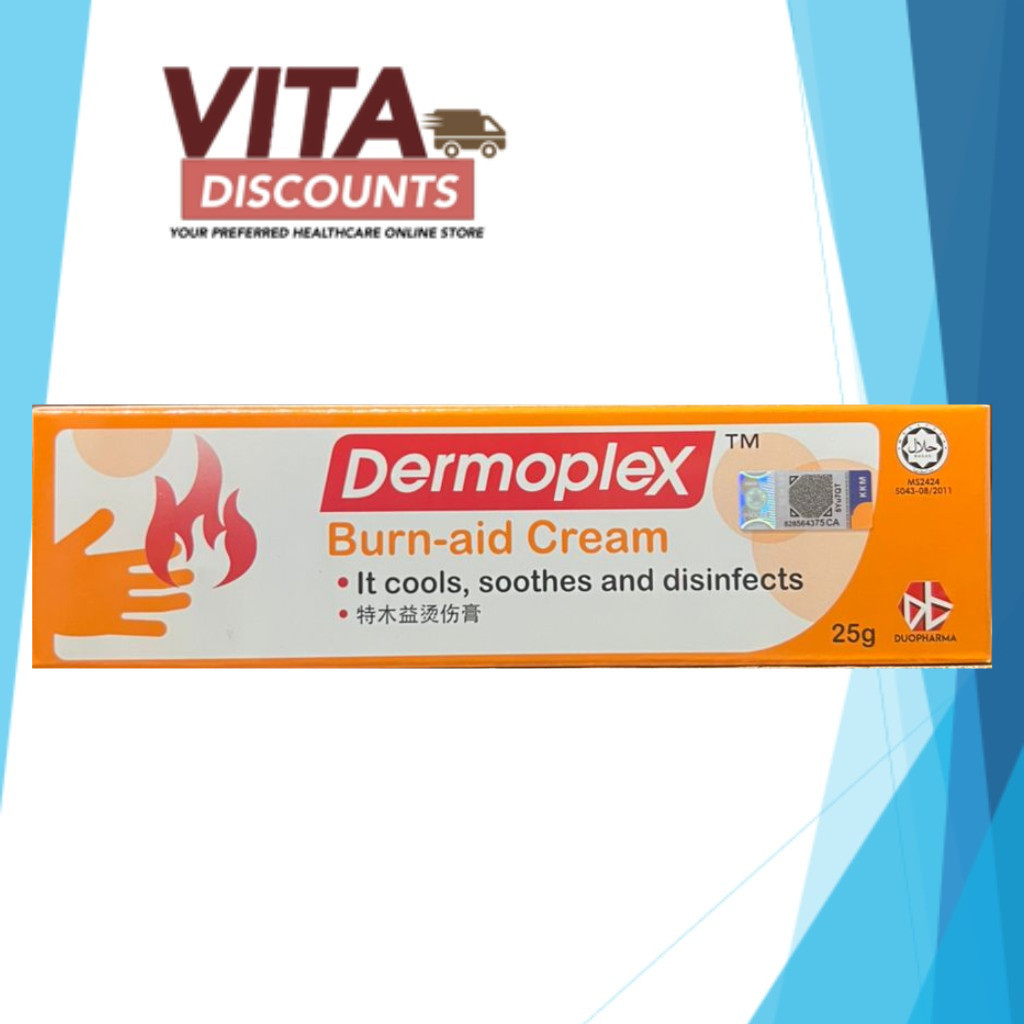 DERMOPLEX BURN-AID CREAM 25G EXP02/2028 | Shopee Malaysia